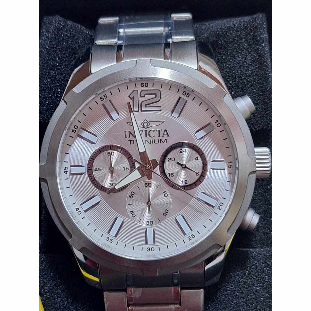 Invicta TI-22 Solid Titanium Men's Watch - 44mm (47510) | Shopee ...