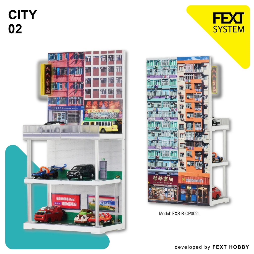Fext System City 02 Stand Modular Diorama for Collectible | Shopee ...