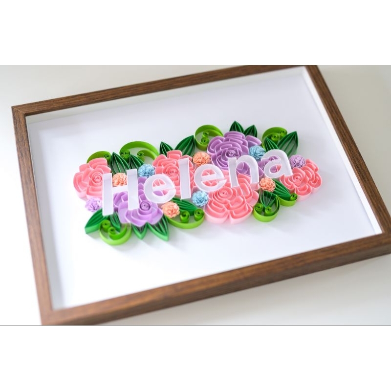 Paper Art Doodle Name Inside the Frame | Shopee Philippines