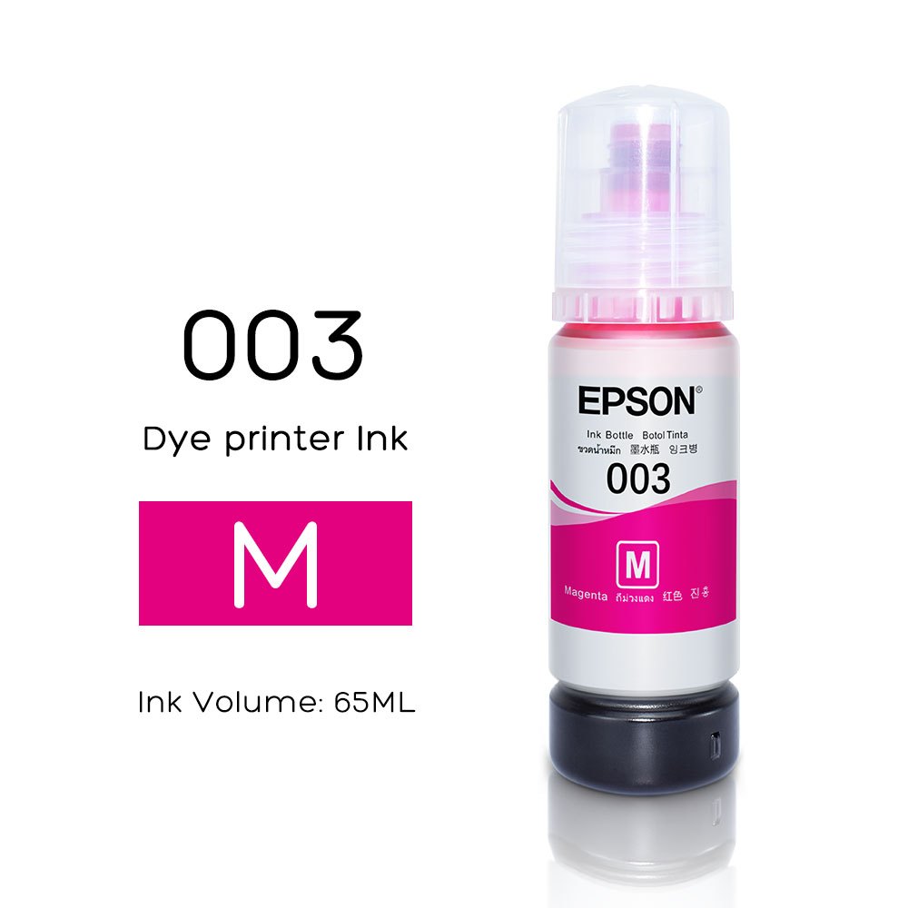 100% Original Epson 003 Ink 65ml Genuine Refill Ink L3210/L1110/L3110 ...