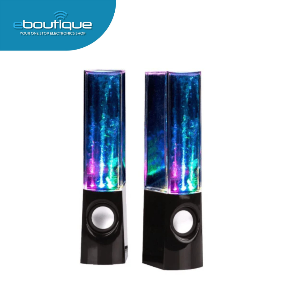Dancing Water Light-Up Computer Speaker LED Water Show for Vibrant ...
