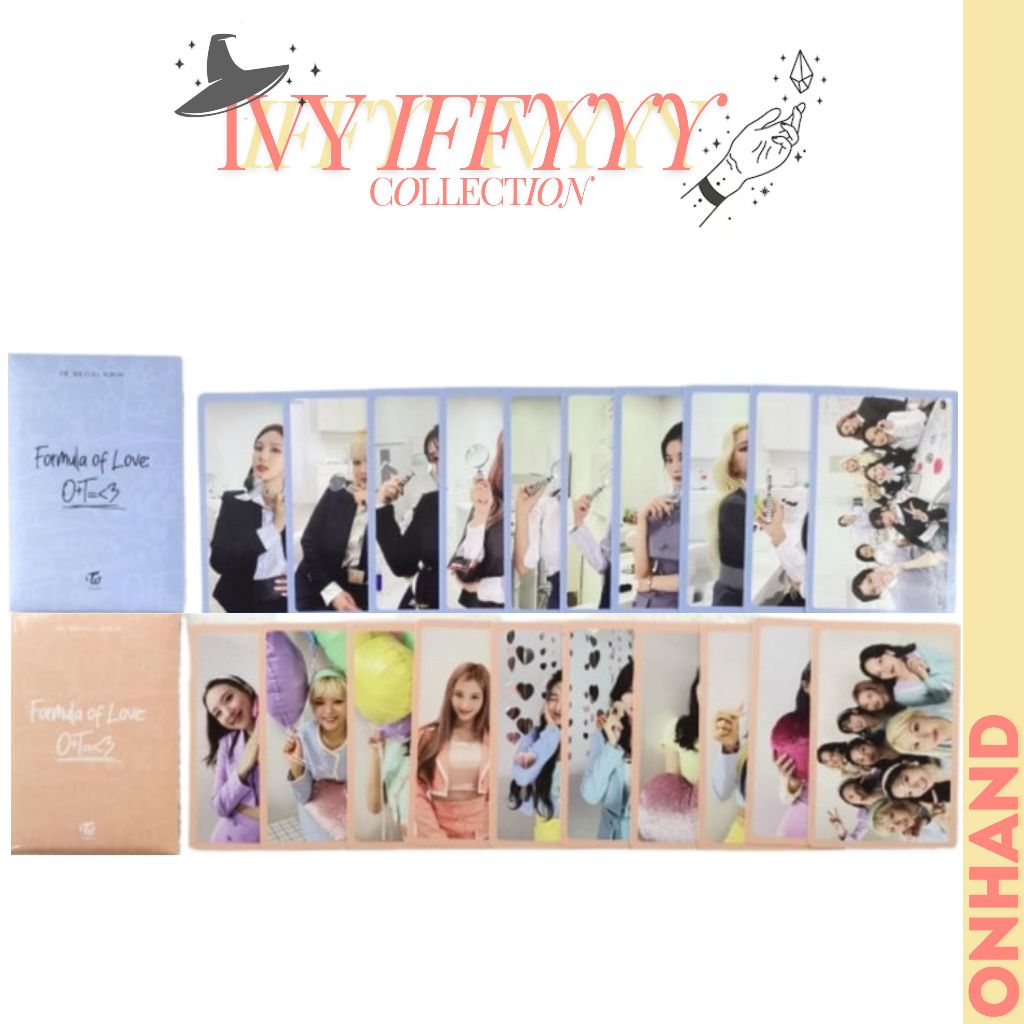 (TINGI) TWICE Pre-Order Benefit POB Formula Of Love | Shopee Philippines