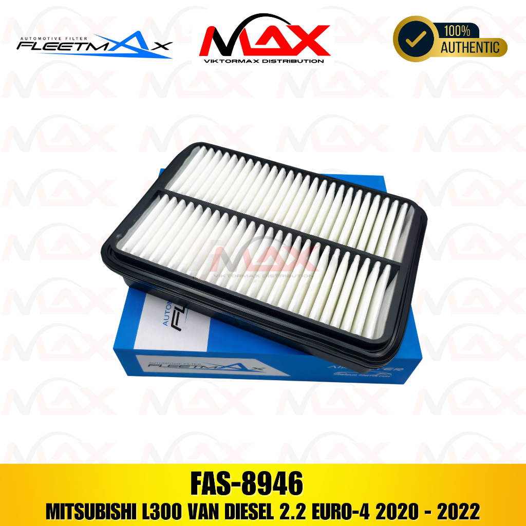 Fleetmax Air Filter For MITSUBISHI L300 VAN DIESEL 2.2 EURO-4 2020 ...