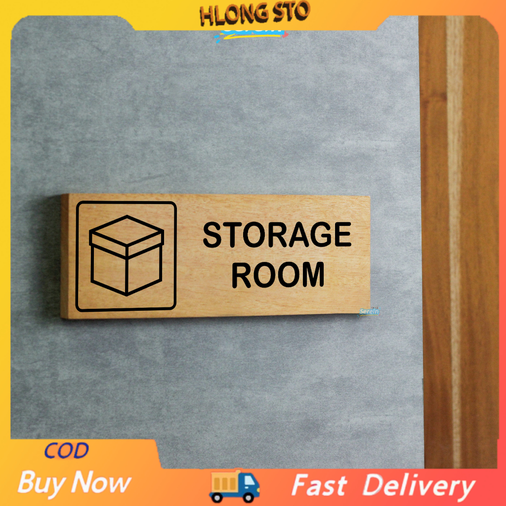 Storage Room Signage - storage Room Sign System - wall sign - storage ...