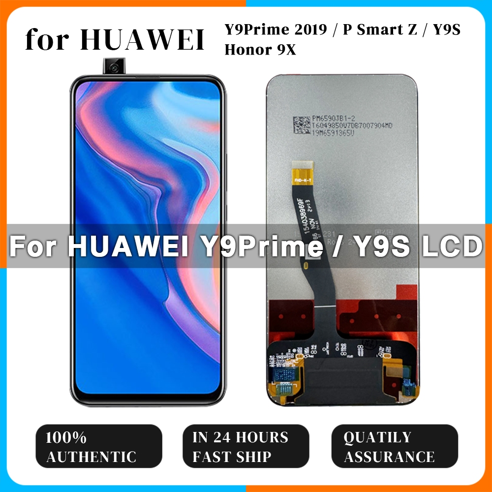 Y9 Prime 2019 LCD for HUAWEI P Smart Z Honor 9X LCD Touch Screen Display Assembly for ...