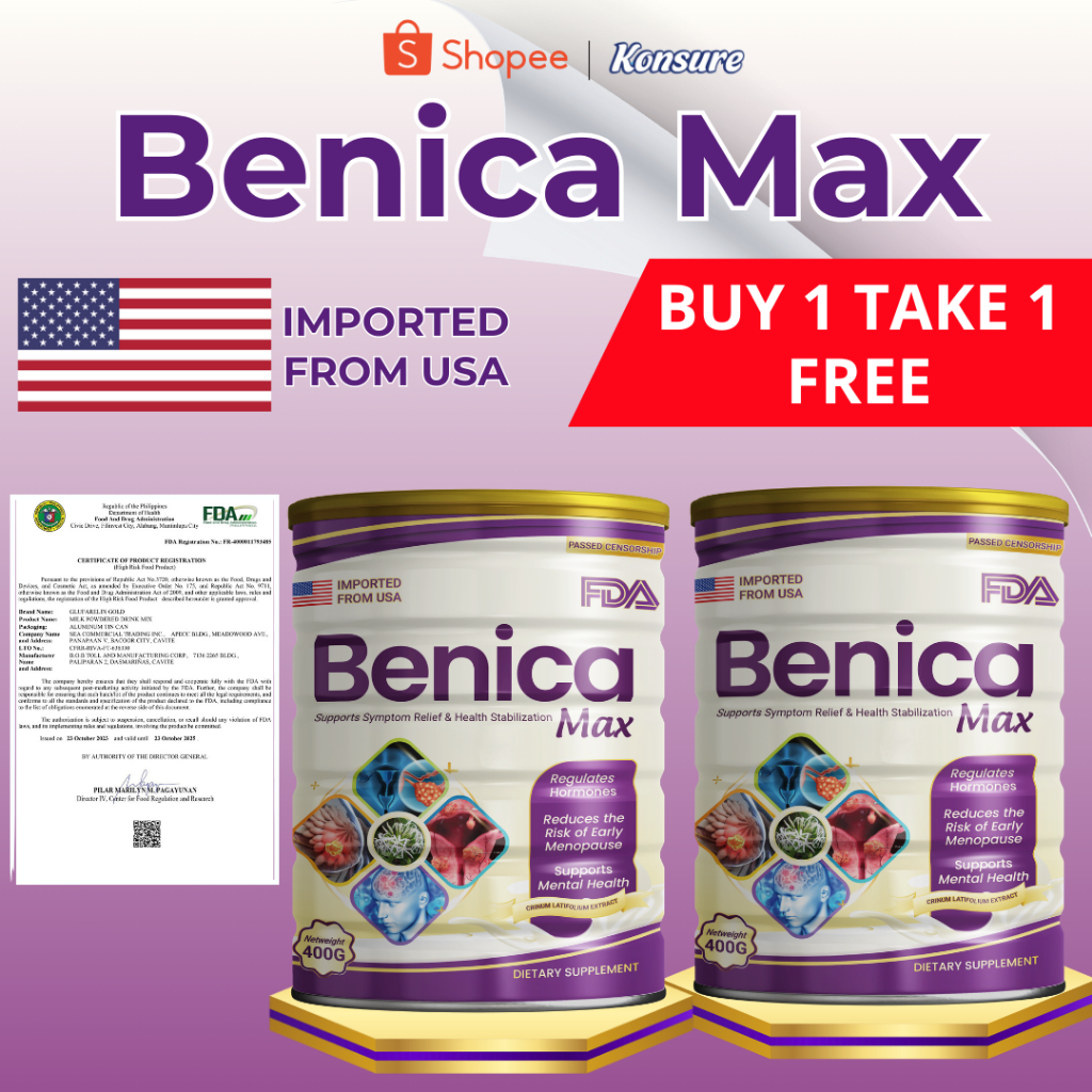 BUY 1 GET 1 FREE | Benica Max Milk For Fibroid Symptoms Hormone Balance ...