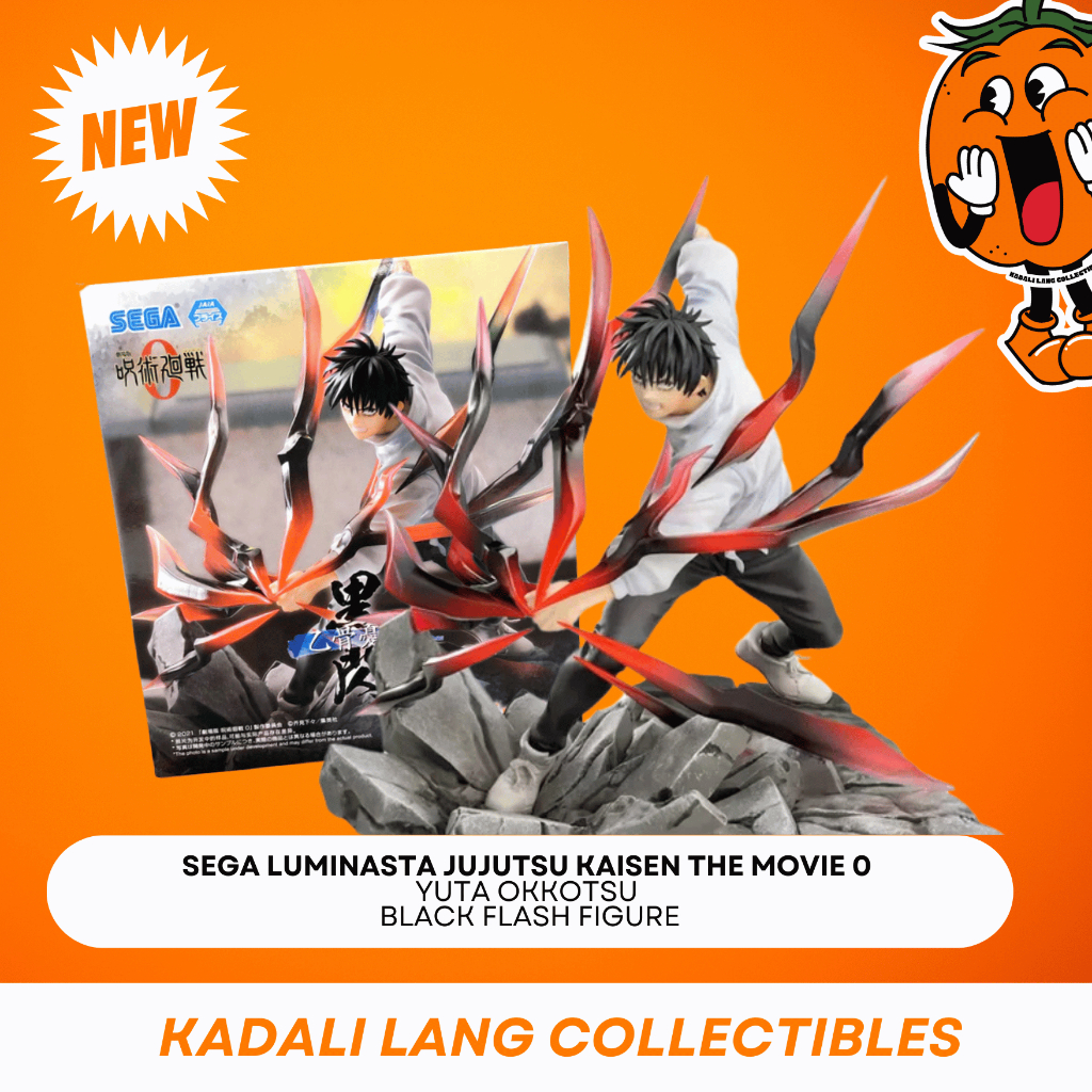 AUTHENTIC SEGA Luminasta Jujutsu Kaisen the Movie 0 Yuta Okkotsu Black ...