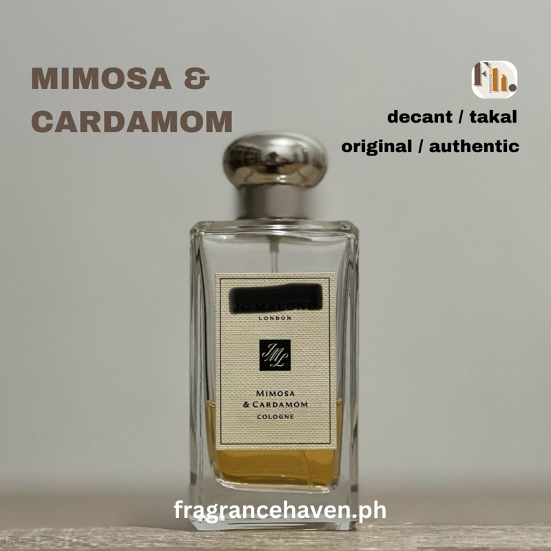 JM Mimosa & Cardamom (1ml to 5ml) DECANT / TAKAL by fragrancehaven.ph | Shopee Philippines