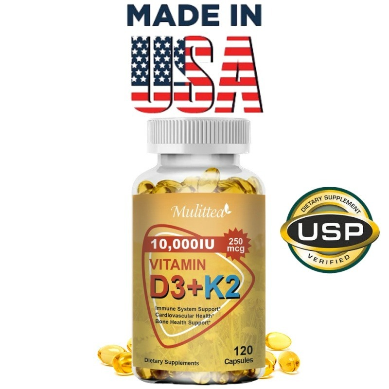 Mulittea Vitamin D3 10000iu helps calcium absorption and promotes bone ...