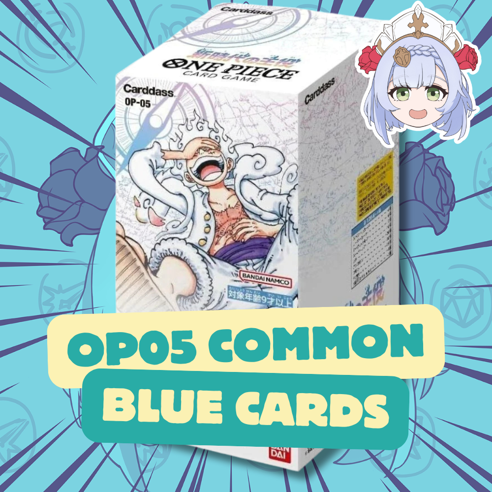 OP-05 Blue Common Cards One Piece Card Game OP05 Awakening of the New ...