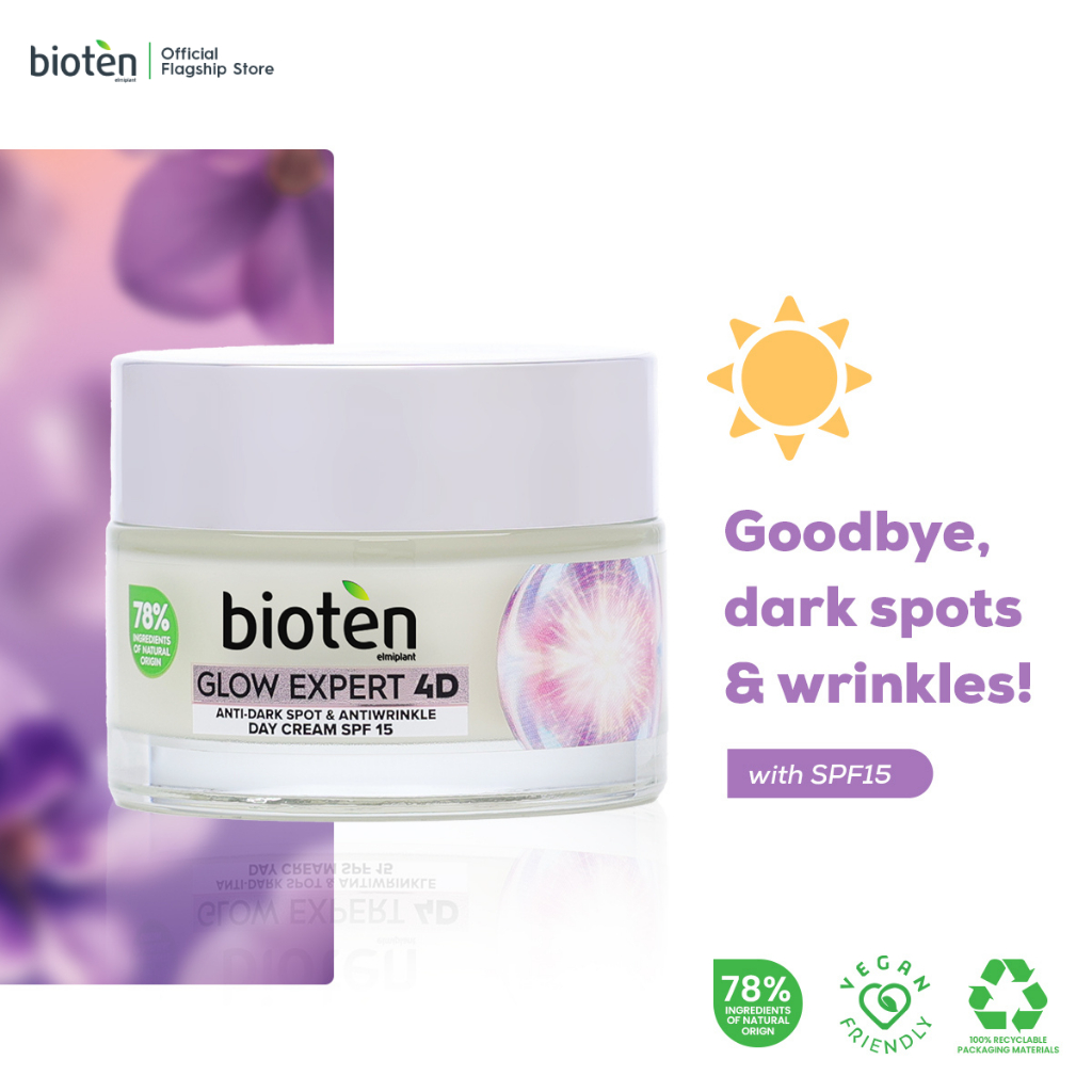 Bioten Day Cream Glow Expert 4D 50ml | Shopee Philippines