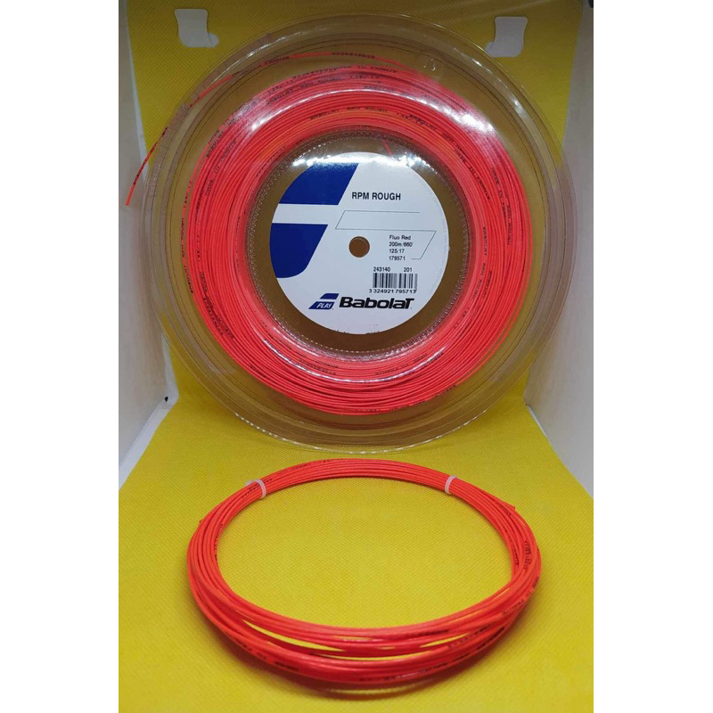 Babolat RPM Rough Tennis string 16/17 (cut from reel) | Shopee Philippines