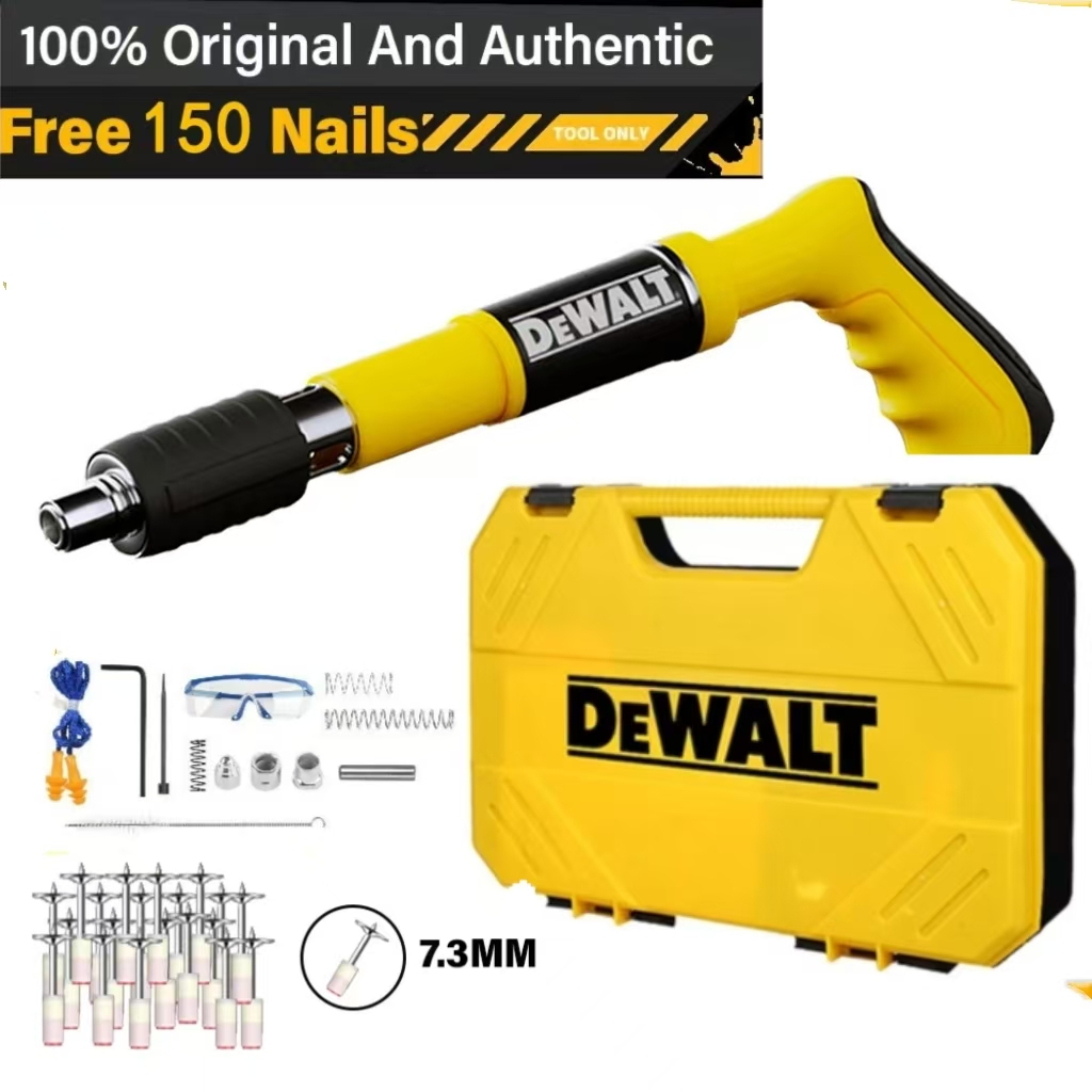 DEWALT Portable Rivet Gun With Nails Suitable For Concrete Wall Tool ...