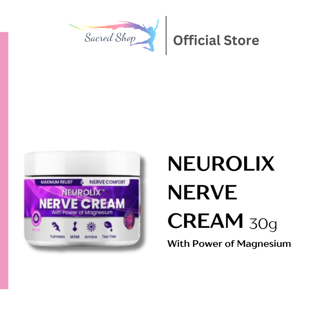 Neurolix Nerve Cream with Magnesium – Relieve Nerve Pain, Tingling ...