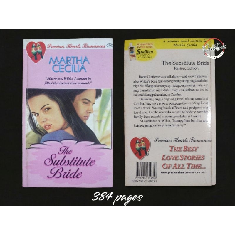 The Substitute Bride (FIRST PRINTING) by Martha Cecilia | Shopee ...