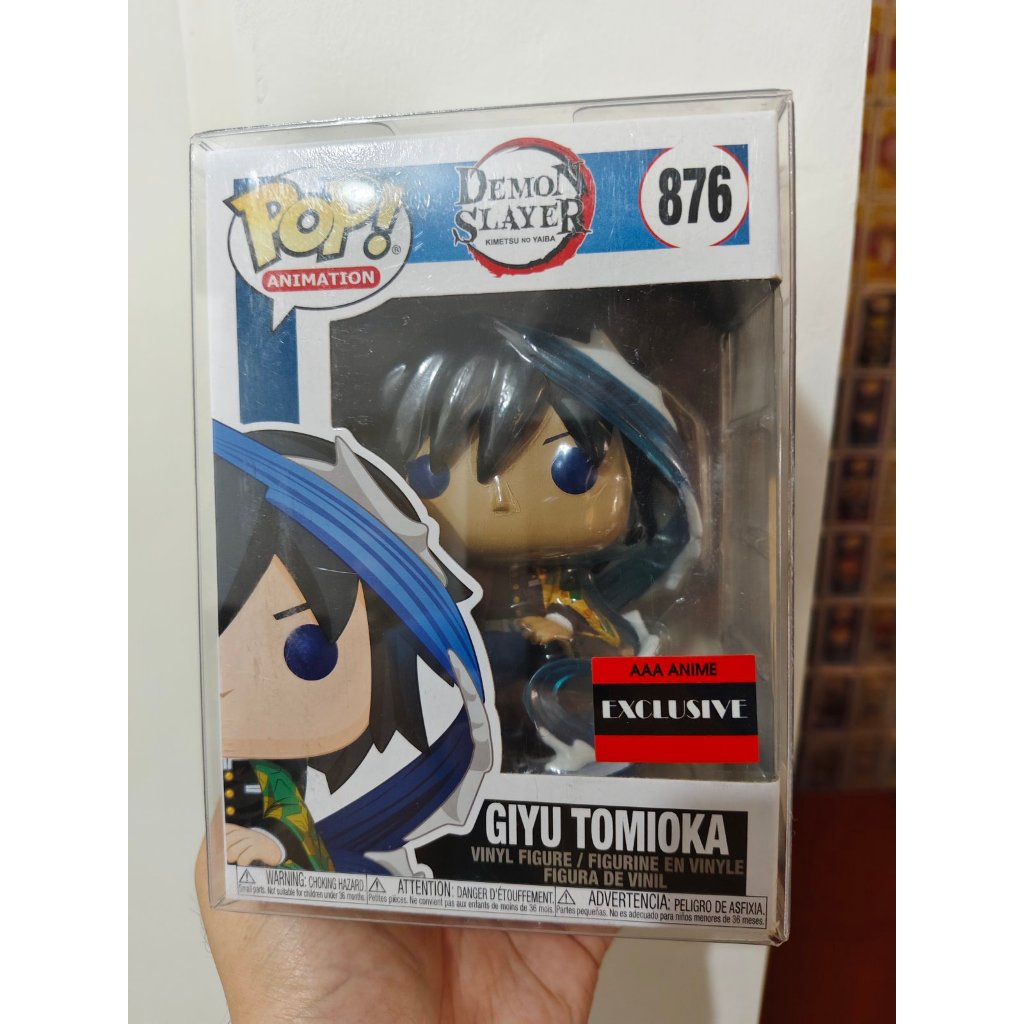 Funko POP Animation: Demon Slayer - 876 Giyu Tomioka AAA Exclusive ...
