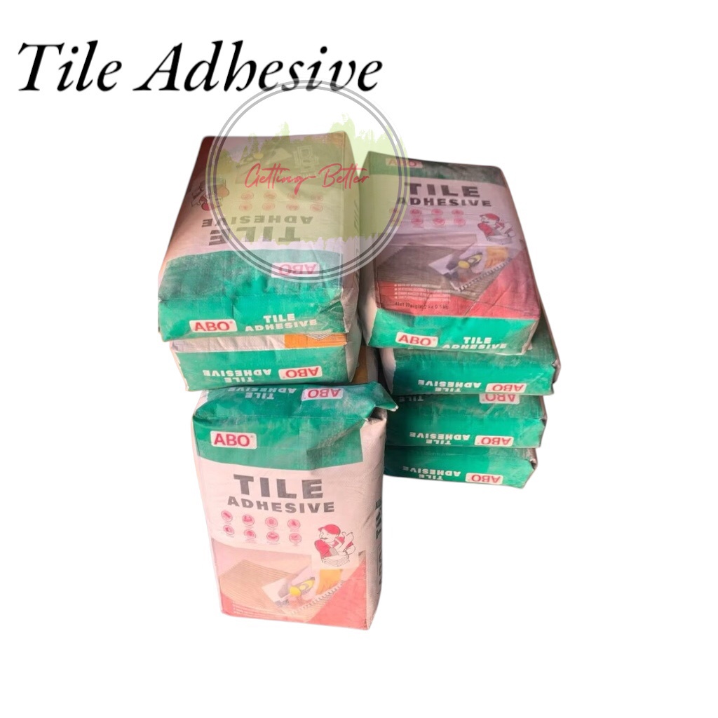 TILE ADHESIVE 25Kg (ABO BRAND) TILE ADHESIVE FOR TILES | Shopee Philippines
