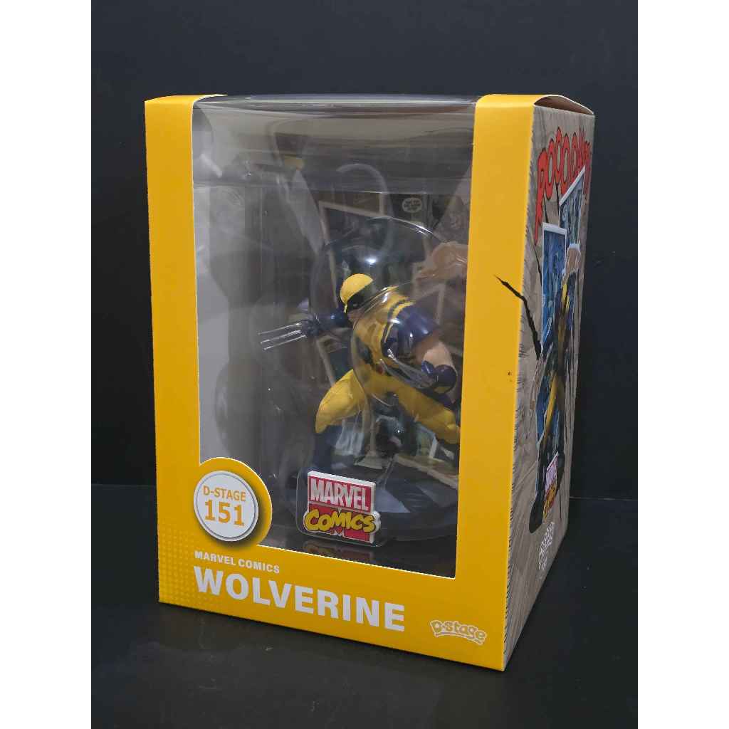 D-Stage 151 Wolverine Marvel Comics Statue (Beast Kingdom) | Shopee ...