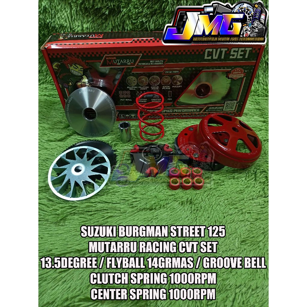 MUTARRU SUZUKI BURGMAN STREET 125 CVT SET ASSEMBLY | Shopee Philippines