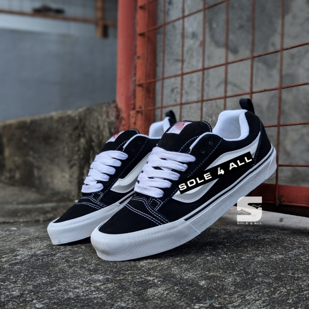 Knu Skool Black White | Shopee Philippines