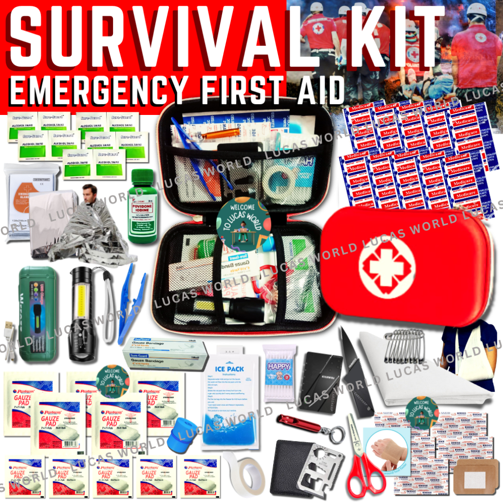 SURVIVAL GEAR DISASTER FIRST AID KIT EMERGENCY FIRST AID KIT SET ...