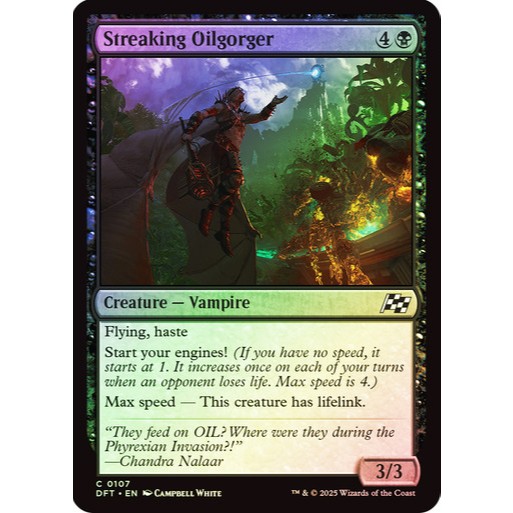 Streaking Oilgorger - DFT - Common - MTG Cards (WOTC) | Shopee Philippines