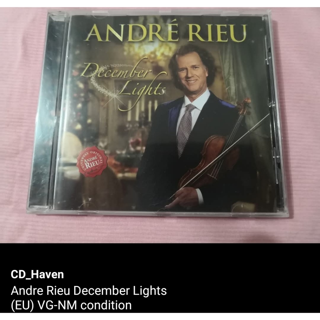 Andre Rieu December Lights CD (unsealed) | Shopee Philippines