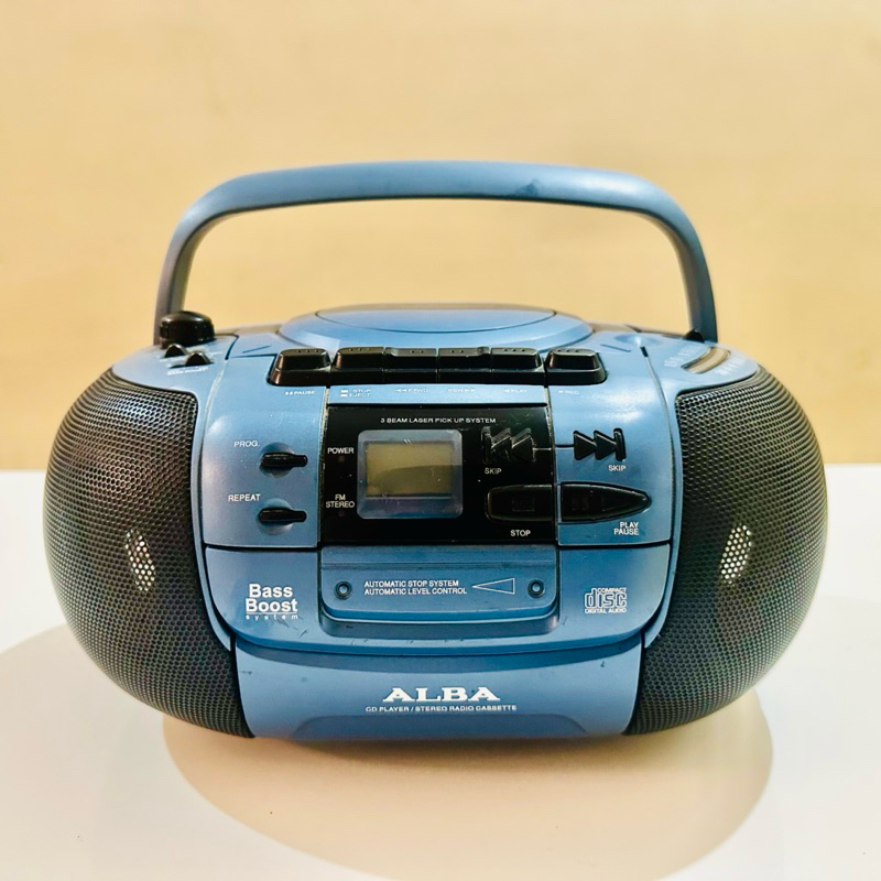 Alba CX532 Stereo Radio Cassette Recorder with CD Player Boombox GREAT ...