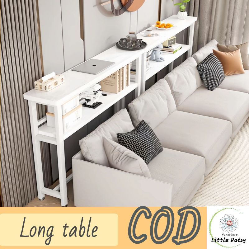Two-Tier Long Table Bedside Table Minimalist Altar Table Kitchen Table ...