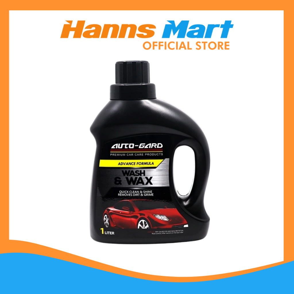Autogard (Black) 1L Premium Car Wash and Wax Restore Your Vehicle's ...