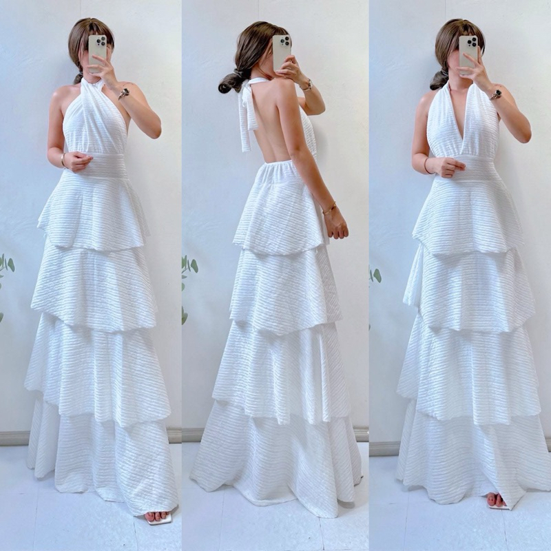 |MXN| 3 Ways Maxine Maxi Dress | Shopee Philippines