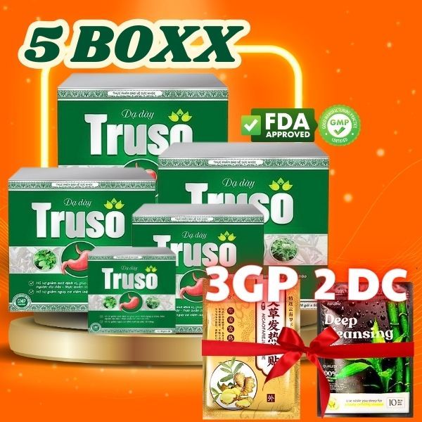 [5 BOX] Truso stomach Relief for reflux, heartburn, belching ...