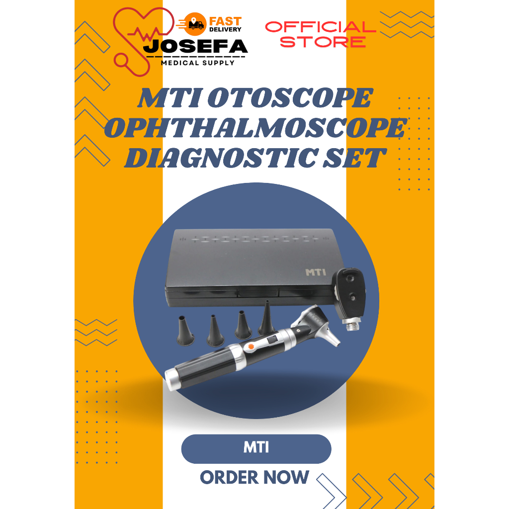 MTI OTOSCOPE OPHTHALMOSCOPE DIAGNOSTIC SET | Shopee Philippines