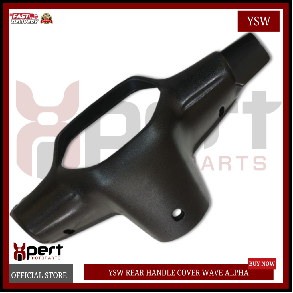 YSW REAR HANDLE COVER BLACK - WAVE-ALPHA | Shopee Philippines