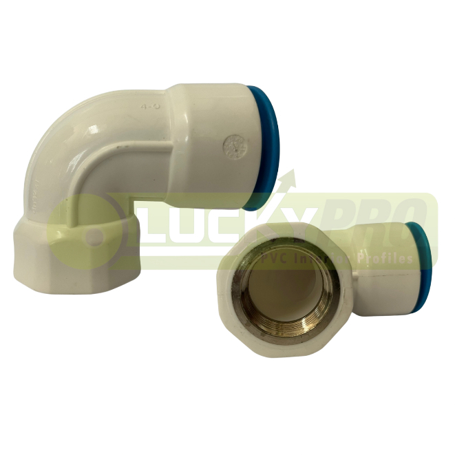 LUCKYPRO PPR PUSH FIT FEMALE THREADED ELBOW | Shopee Philippines