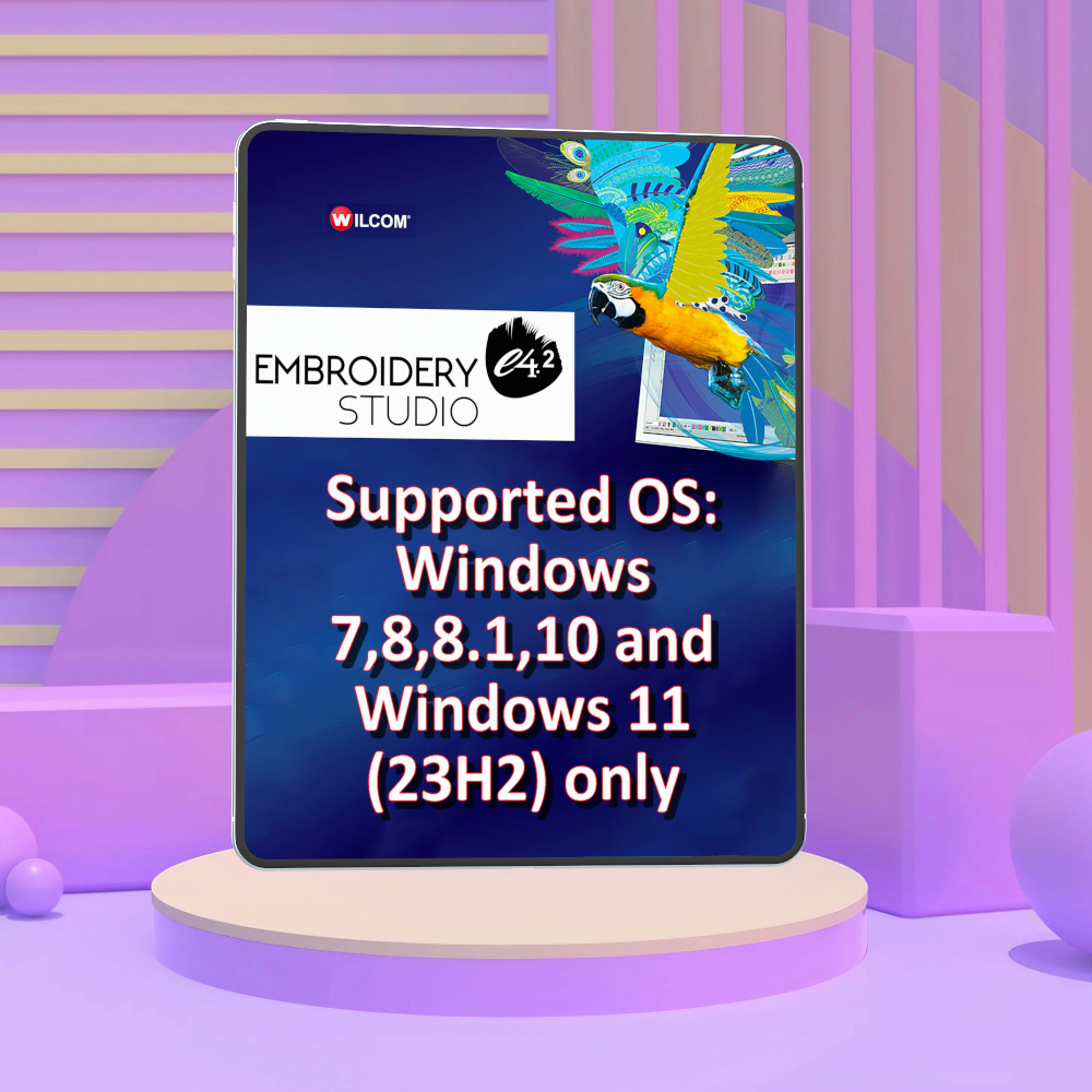 Wilcom Embroidery Studio E4.2 + Advanced Digitizing Tutorial | Shopee ...