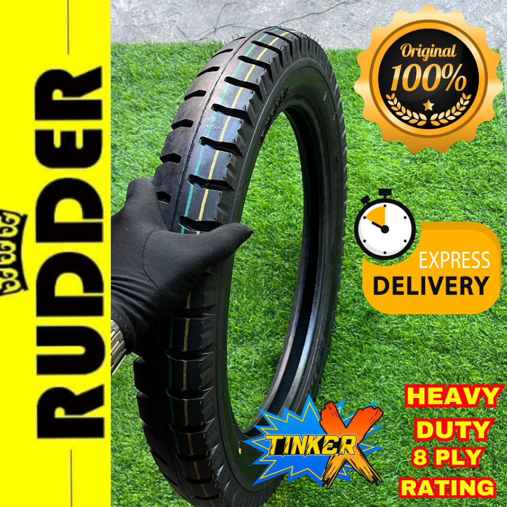 Rudder Banana Type Motorcycle Tire 8ply Rating Tube Type for Tricycle ...