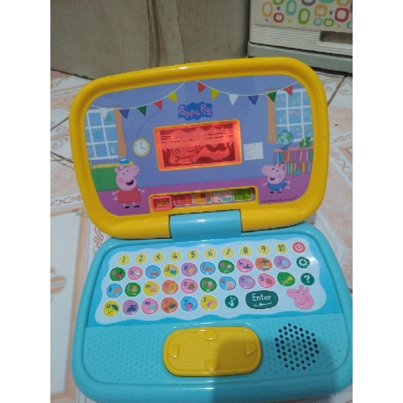 Peppa Pig Laptop Vtech Preloved from UK Box | Shopee Philippines