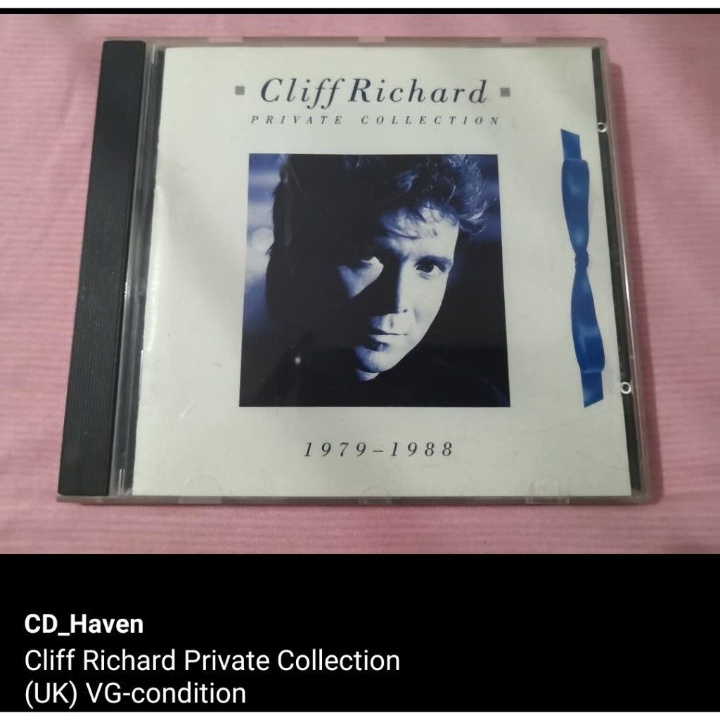 Cliff Richard Private Collection CD (unsealed) | Shopee Philippines