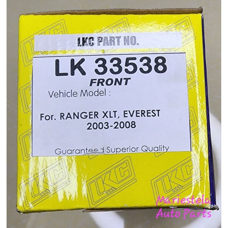 [ LK 33538 ] BRAKE PAD FRONT RANGER XLT / Everest ( LKC BRAND Malaysia ...