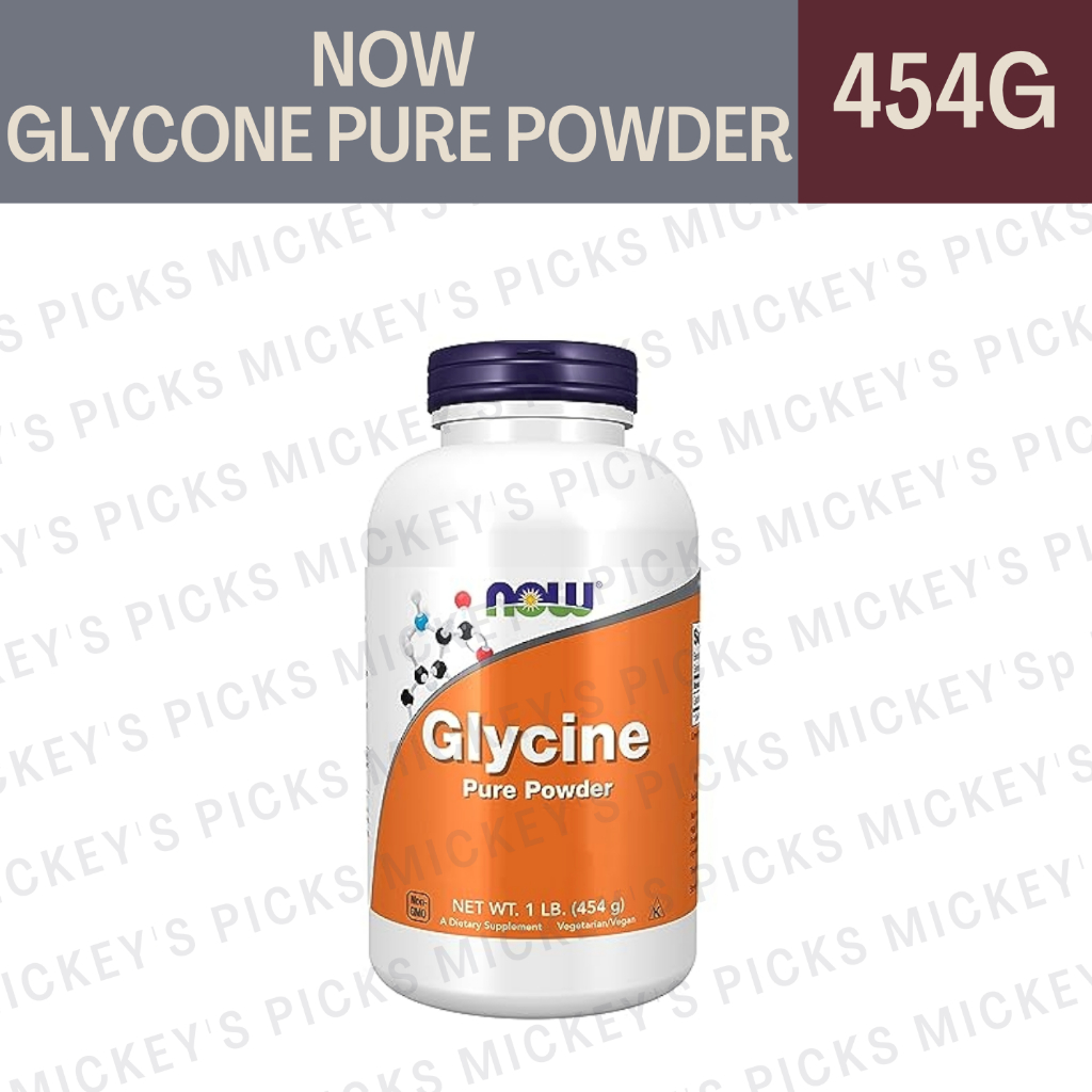 NOW, Glycine, Pure Powder, 1 lb (454 g) | Shopee Philippines