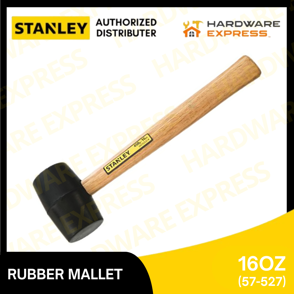 STANLEY 57-527 Rubber Mallet 2" 16oz | Shopee Philippines