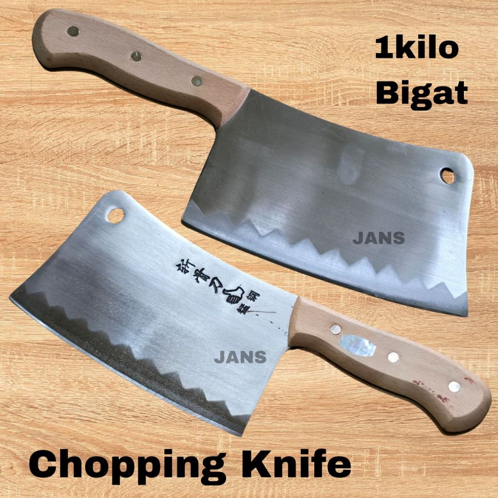 Heavy-Duty Stainless Steel Bone Chopping Knife – Original Butcher’s ...