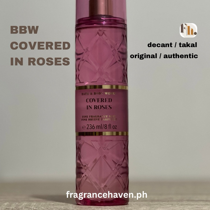 BBW COVERED IN ROSES (5ml/10ml) | Shopee Philippines