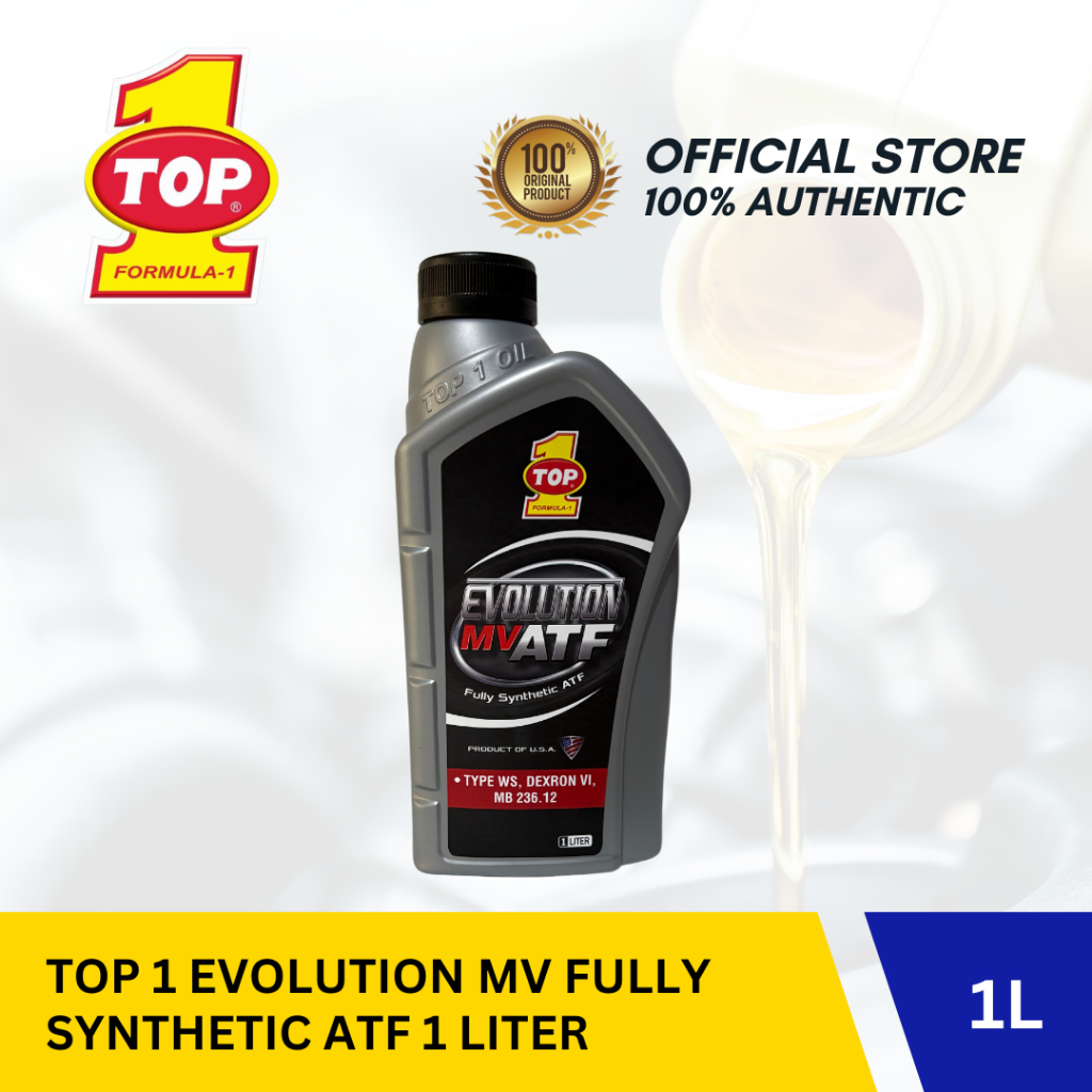 Top One Formula - Top 1 Fully Synthetic ATF (Evolution MV ATF) 1 LITER | Shopee Philippines