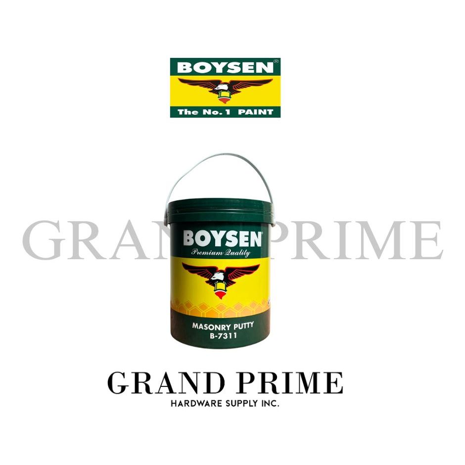 BOYSEN Premium Quality MASONRY PUTTY B - 7311; 4 LITER | Shopee Philippines