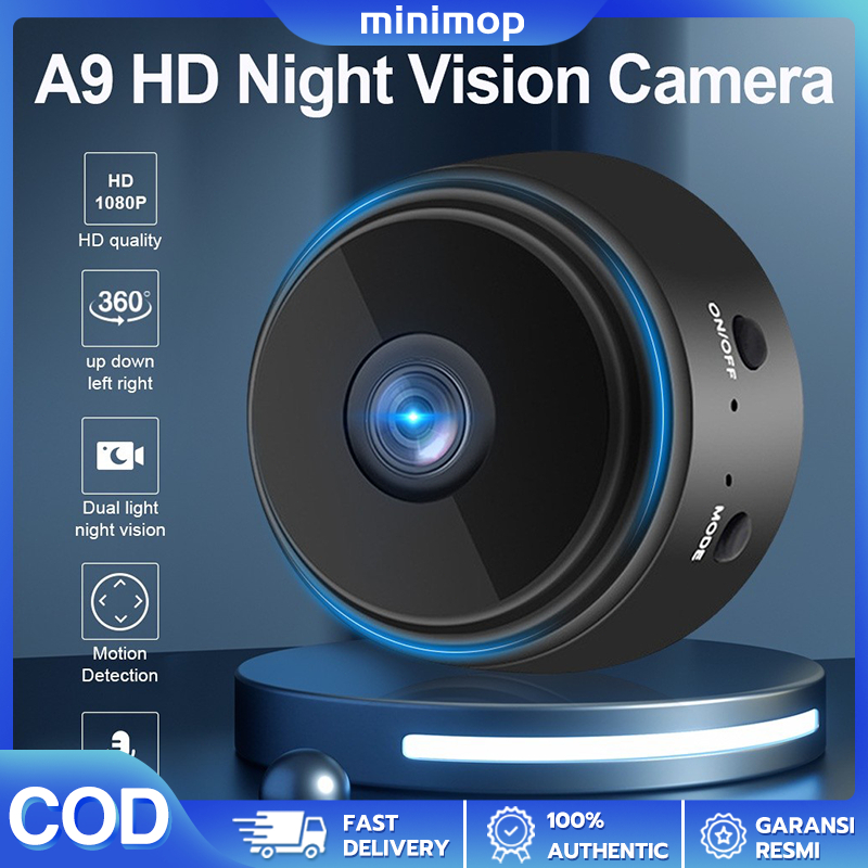 A9 Camera 1080P HD Mini Hidden Portable Camera Night Vision Wireless ...