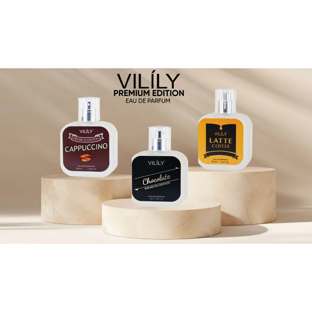 VILILY Premium Edition Chocolate, Cappucino and Coffee Latte 60ml ...