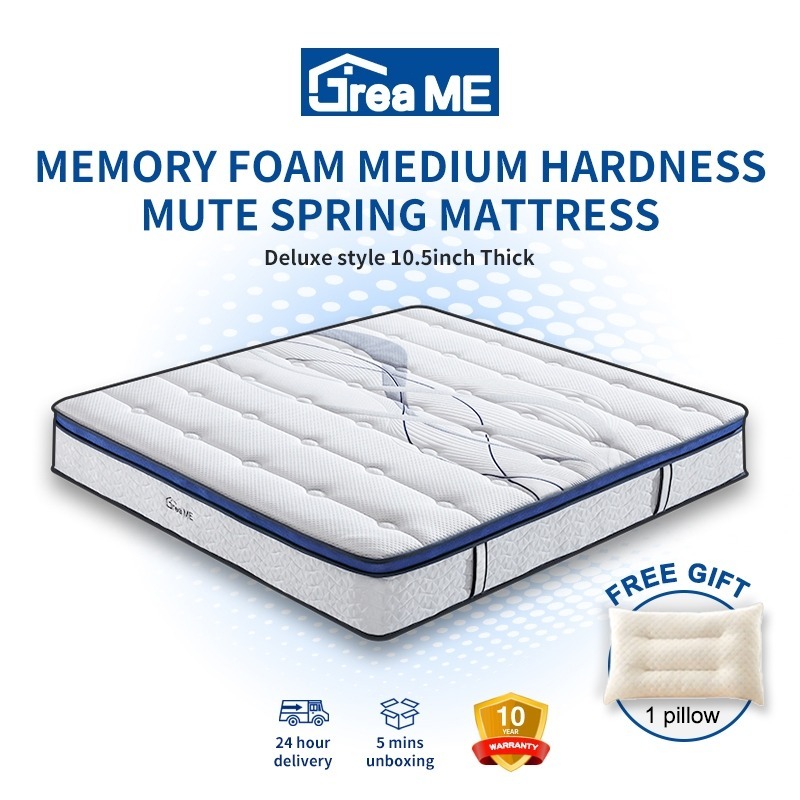 Dreame 5-star hotel Memory foam Spring mattressComfort Deluxe matress ...