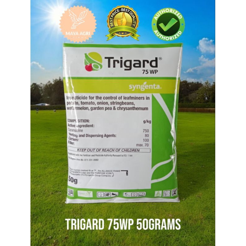 TRIGARD Insecticide 75wp Cyromazine 50g per sachet | Shopee Philippines